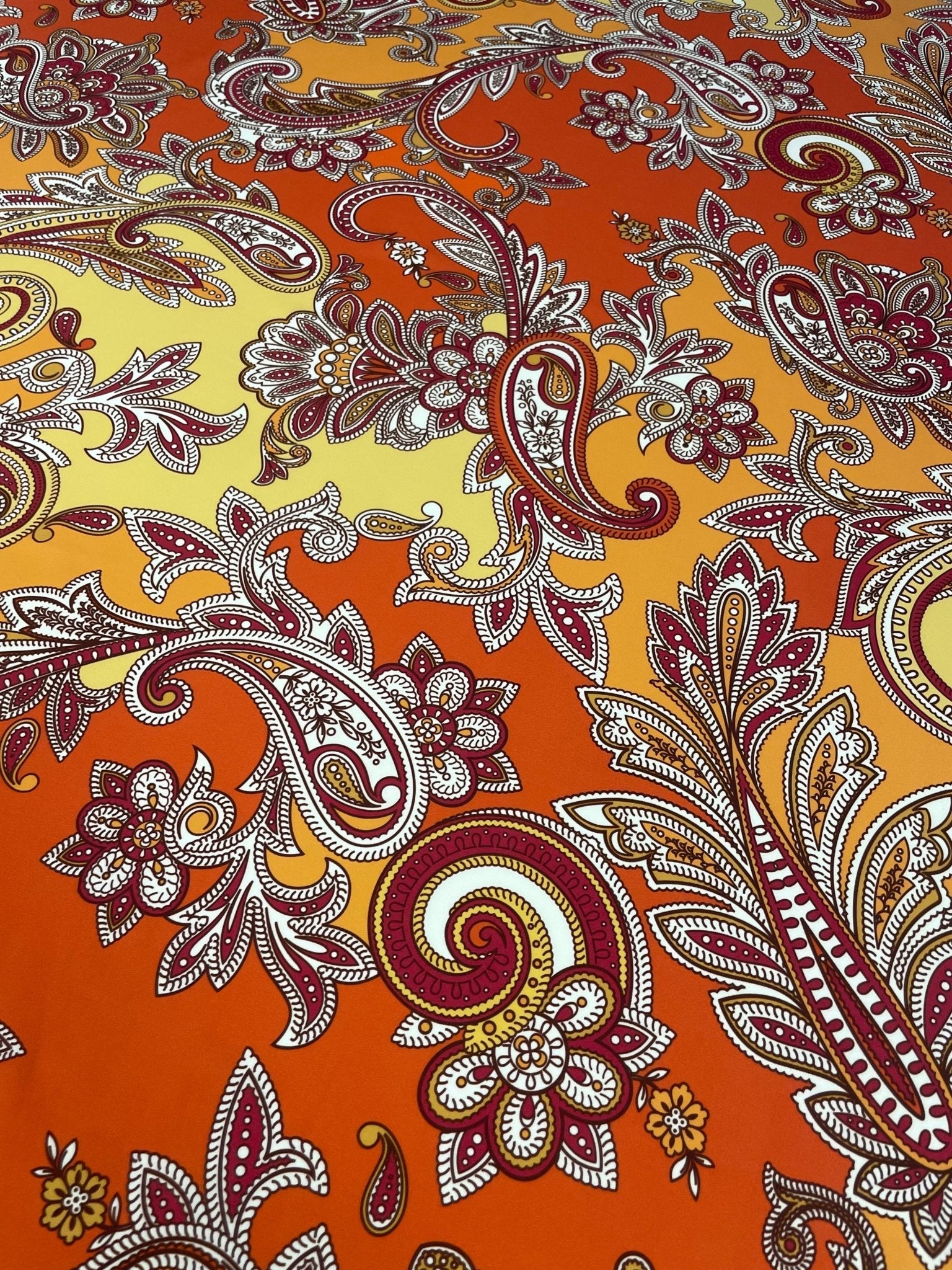 Paisley Fabric By The Metre - UK's Low Price – Whotex Fabrics London