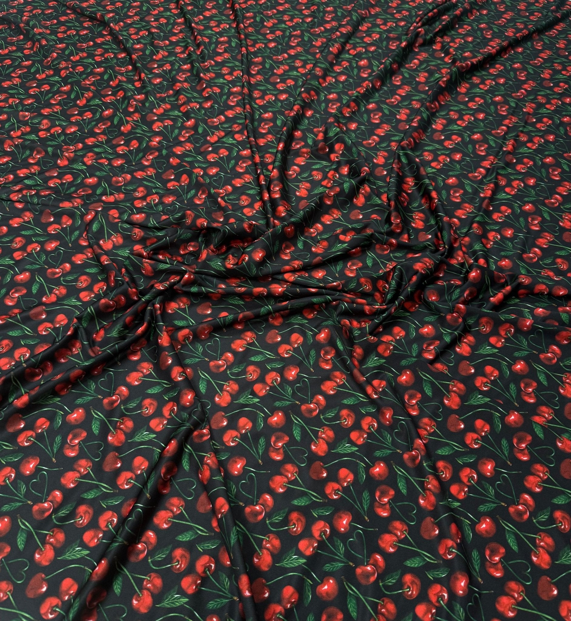 Cherry Print Fabric by the Metre – Whotex Fabrics London